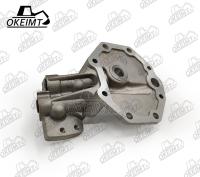 China S6K Oil Filter Head Middle Parts for CATE Engine Excavator Spare Parts 12 Month Warranty for sale