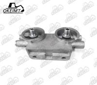 China Aluminum JCB Symmetry Fuel Filter Head 12V for Excavator Engine Spare Parts for sale
