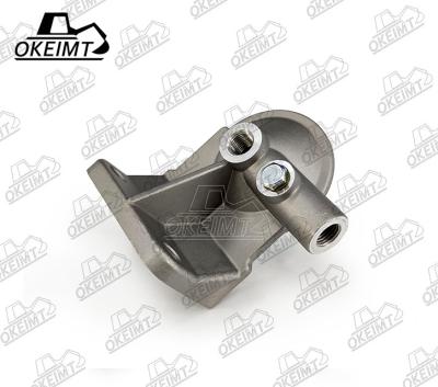 China Komatsu PC200-6 PC300-6 Excavator Fuel Filter Head 6114-71-6210 Aluminum 0.5kg for sale