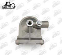 China Komatsu PC200-6 PC300-6 Excavator Fuel Filter Head 6114-71-6210 Aluminum 0.5kg for sale