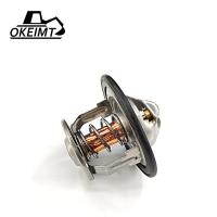 China OKEIMT 600-421-6360 Engine Thermostat for Komatsu 6D95-6-82° PC200-6 Excavator Engine Parts for sale