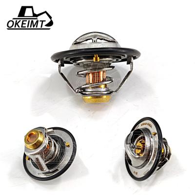 China Komatsu 6754-61-6211 Engine Thermostat 76°C for 6D107 PC200-8 Excavator for sale