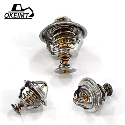 China Komatsu 6D108-82° Engine Thermostat Part 6754-61-6211 for PC300-8 Excavator for sale