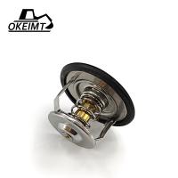 China Komatsu 600-421-6310 Engine Thermostat for PC400-6 Excavator with 6D125-82 Engine - Heavy Duty Cooling Component for sale