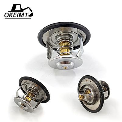 China Komatsu 600-421-6310 Engine Thermostat for PC400-6 Excavator with 6D125-82 Engine - Heavy Duty Cooling Component for sale