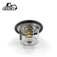 China Komatsu 600-421-6310 Engine Thermostat for PC400-6 Excavator with 6D125-82 Engine - Heavy Duty Cooling Component for sale