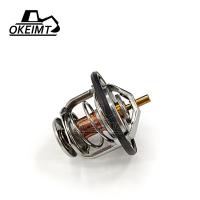 China OKEIMT Engine Coolant Thermostat 8-97602393-1 for Isuzu 6HK1 Engine with 82°C Opening Temperature for sale