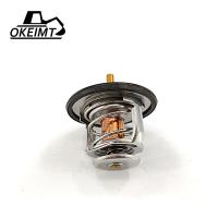 China OKEIMT Engine Coolant Thermostat 8-97602393-1 for Isuzu 6HK1 Engine with 82°C Opening Temperature for sale