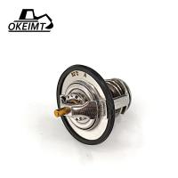 China OKEIMT Engine Coolant Thermostat 8-97602393-1 for Isuzu 6HK1 Engine with 82°C Opening Temperature for sale