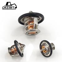 China OKEIMT 19434-73014 Engine Thermostat for Kubota V1903 Excavator Engine Parts 82C for sale