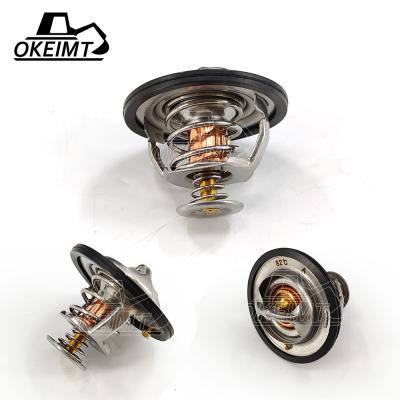 China 1C011-73010 Engine Thermostat 82°C for Kubota V3307 V3800 Excavator Engine for sale
