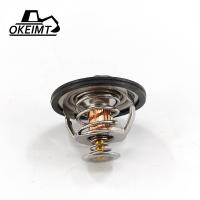 China 1C011-73010 Engine Thermostat 82°C for Kubota V3307 V3800 Excavator Engine for sale