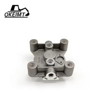 China 4990848 Fuel Filter Head for Cummins 6D107 PC200-8 Engine - Gray Excavator Replacement Part with 1-Year Warranty for sale