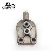 China Kubota 6D105 PC200-3 Fuel Filter Head Assembly 6136-71-6110 for Excavator Engine Parts for sale