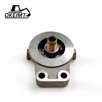 China 196-8220 Gray Aluminum Fuel Filter Head for CAT S6K 0751 E320C Engine - 6 Month Warranty for sale