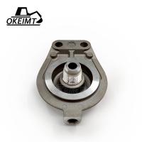 China Aluminum Fuel Filter Head 1-13212092-1 for ISUZU 6WG1 6HK1 Engine Excavator Parts for sale