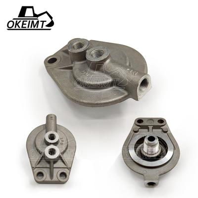 China Aluminum Fuel Filter Head 1-13212092-1 for ISUZU 6WG1 6HK1 Engine Excavator Parts for sale
