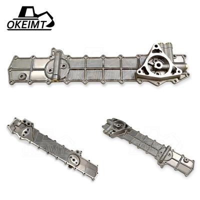 China OEM ME034573 Engine Oil Cooler Irregular For Mitsubishi 6D14 6D15 for sale