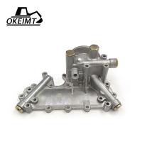 China Hino W06D Engine Oil Cooler Kit 15711-1430 Aluminum Water-Cooled Radiator for sale