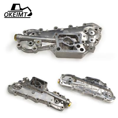 China OEM 15701-56011 Engine Oil Cooler Cover for Toyota 13B Aluminum Water-Cooled for sale