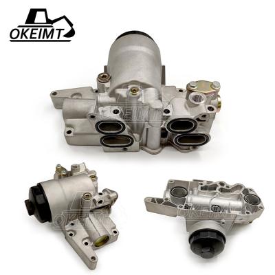 China VOE21066506 Oil Cooler Cover for EC210 Engine D6D Diesel Engine Aluminium Water-Cooled Radiator for sale