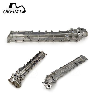 China 6221-63-2110 Oil Cooler Cover for Komatsu 6D108 PC300-5 PC300-6 Engine Aluminum for sale