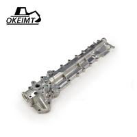 China Oil Cooler Cover 6136-61-2113 for Komatsu 6D105 PC200-3 PC200 Engine High Quality Aluminum for sale