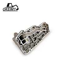 China Komatsu 6D102 PC200-6 Engine Oil Cooler Cover 6735-61-2260 Aluminum OE Standard for sale