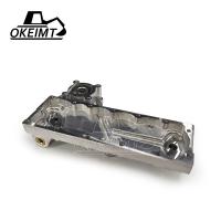 China Komatsu 6D95 PC200-5 PC200-6 Oil Cooler Cover 6207-61-5210 Aluminum Engine Part for sale