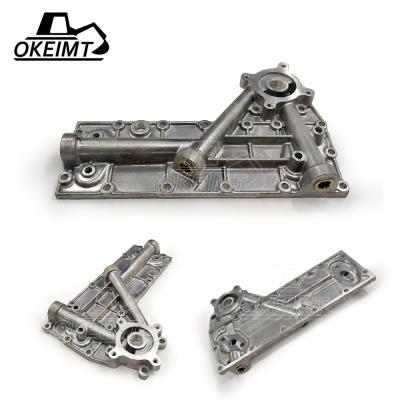 China Komatsu Oil Cooler Cover 6207-61-5110 for 6D95-5P PC200-5 Engine Aluminum for sale