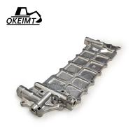 China ME150441 Aluminum Oil Cooler Cover for Mitsubishi 6D24 HD1430 Engine - ISO/TS16949 Certified for sale