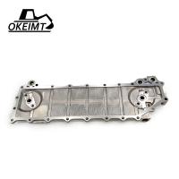 China ME150453 Aluminum Oil Cooler Cover for Mitsubishi 6D22 HD1023 Engine - ISO9001 Certified Direct-Flow Radiator for sale