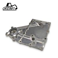 China Komatsu 4D95 PC60 PC120 Engine Oil Cooler Cover 6204-61-5110 Aluminum Water-Cooled Component for sale