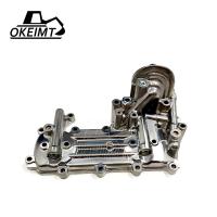 China ME201346 Aluminum Oil Cooler Cover for Mitsubishi 4M40 Engine - ISO/TS16949 Certified Excavator Part for sale