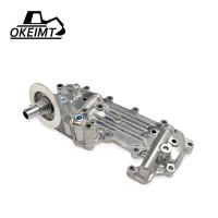 China ME201346 Aluminum Oil Cooler Cover for Mitsubishi 4M40 Engine - ISO/TS16949 Certified Excavator Part for sale