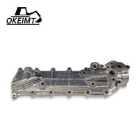 China Komatsu 4D105-O Oil Cooler Cover 6134-61-2113 Aluminum Construction Machinery Engine Part for sale
