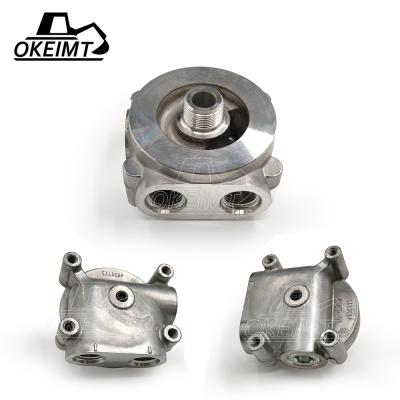China Komatsu PC200-7 6D102 Oil Filter Head 4935713 - Excavator Engine Replacement Part with 1-Year Warranty for sale