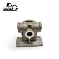 China Caterpillar C9 E330C Oil Filter Head Assembly 190-1106 Aluminum Die Casting for Excavator Engine Parts for sale