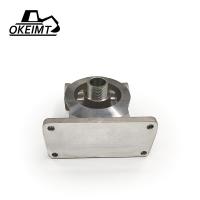 China Caterpillar C9 E330C Oil Filter Head Assembly 190-1106 Aluminum Die Casting for Excavator Engine Parts for sale