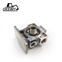 China 362-3515 Oil Filter Head for CAT C9 Engine - Billet Aluminum Construction with ISO9001/TS16949 Certification for sale