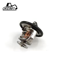 China ME191593 Engine Thermostat for Mitsubishi 4M40-E307D-82° | Heavy-Duty Excavator Cooling Component for sale