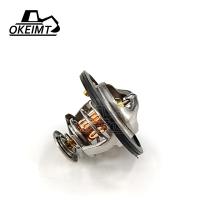 China Isuzu 4JG1-82° Engine Thermostat 8-97361770-0 for Excavator Cooling Systems for sale