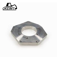 China 6D95 Excavator Engine Diesel Pump Connection Plate Flange - Aluminum Construction with 6-Month Warranty for sale