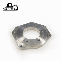 China 6D95 Excavator Engine Diesel Pump Connection Plate Flange - Aluminum Construction with 6-Month Warranty for sale