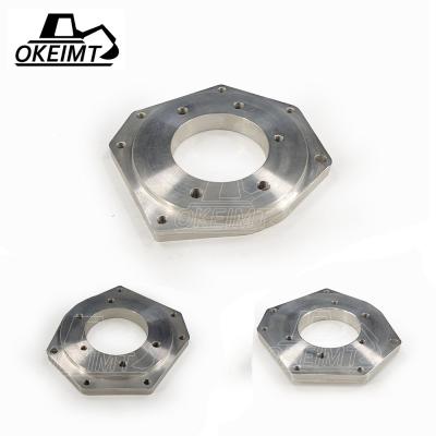 China 6D95 Excavator Engine Diesel Pump Connection Plate Flange - Aluminum Construction with 6-Month Warranty for sale