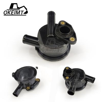 China Excavator Engine D6D Air Breather Cap Aluminum Waste Valve Cover for sale
