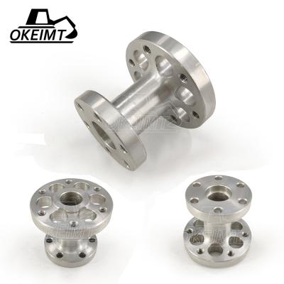 China Komatsu PC200-6 PC210-6 PC220-6 6D102 Engine Cooling Fan Spacer 6206-61-3980 Aluminum for sale