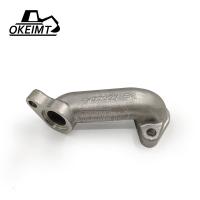 China C7 Engine Oil Pump Elbow 4W2232X Aluminum Alloy Connecting Elbow for Excavator for sale