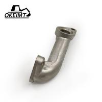 China C7 Engine Oil Pump Elbow 4W2232X Aluminum Alloy Connecting Elbow for Excavator for sale