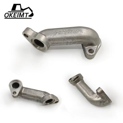 China C7 Engine Oil Pump Elbow 4W2232X Aluminum Alloy Connecting Elbow for Excavator for sale